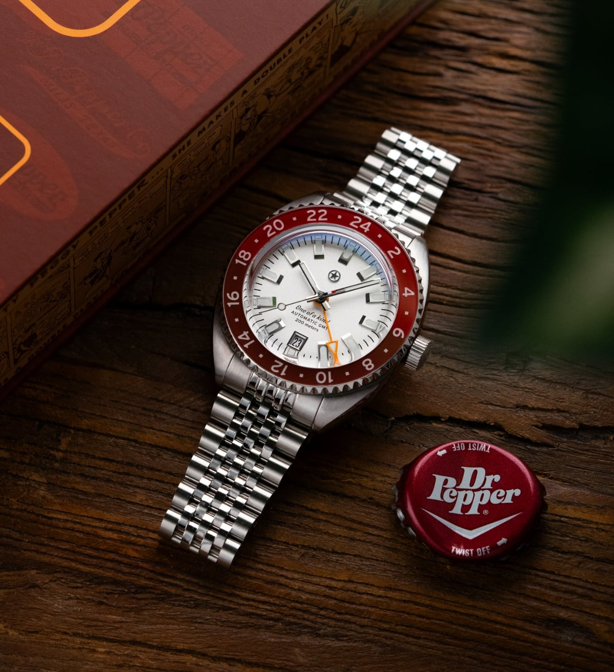 Strat-o-timer GMT: Dr Pepper® 2024 – Jack Mason